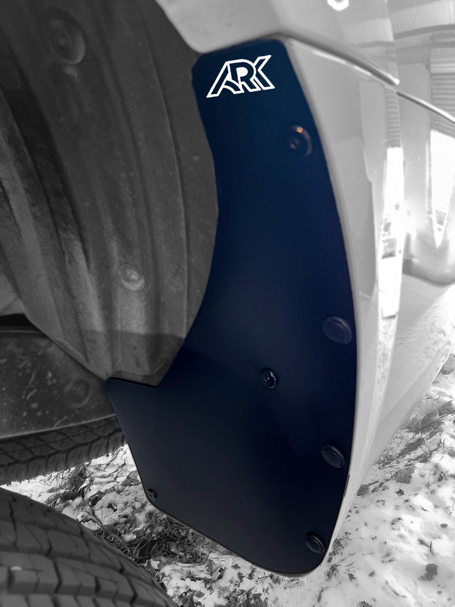 Ark Splash Guards - 5TH GEN 4RUNNER MUD-FLAP DELETES (REAR) – Overland ...