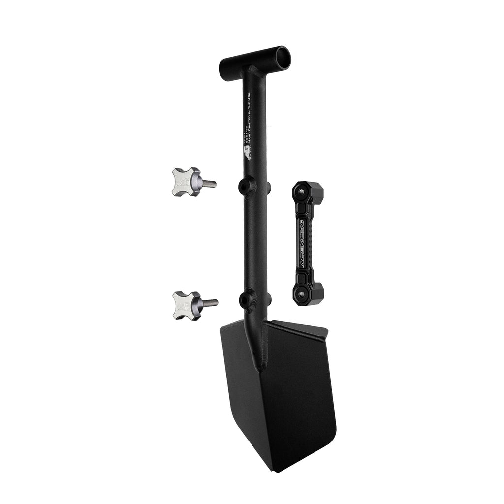Shovel / Mount Combo - Black Mini Shovel / Black SSM with Knobs ...