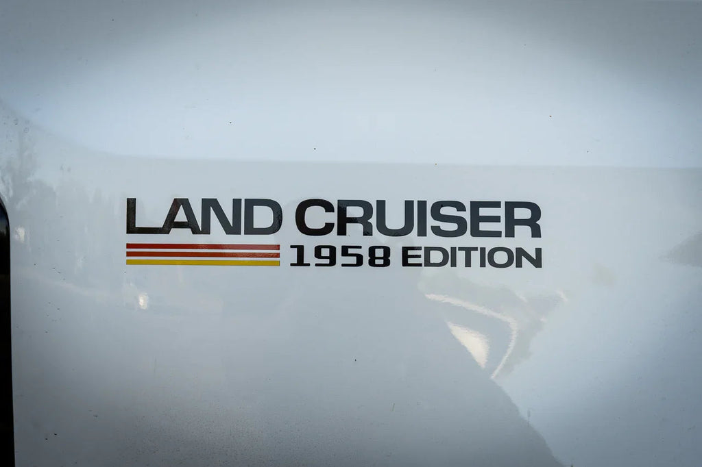 1958 Press Release Style Rear Fender Vinyl Decal Kit (Pair) - 2024+ La ...