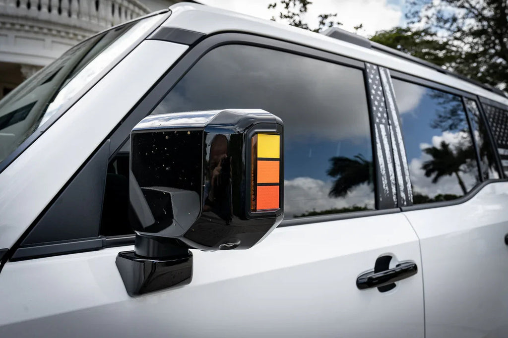 Heritage Retro TRD Style Mirror Stripes - 2024+ Land Cruiser / GX 550 ...