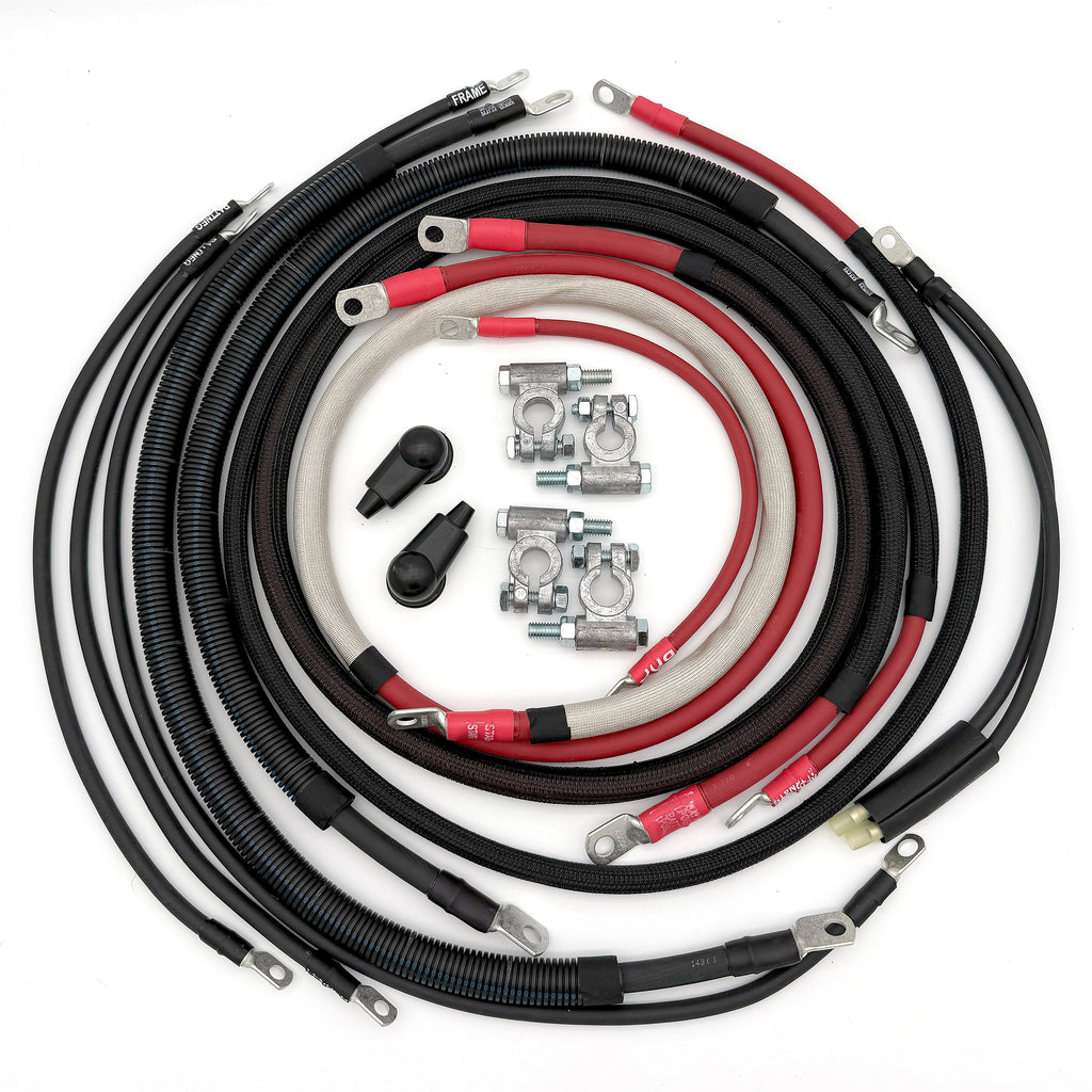 Dodge Cummins Diesel - 2nd Gen Battery Cable Kit (1994-2002) – Overland ...