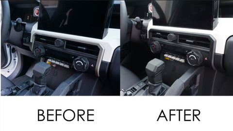 VENT TRIM (2024+ TACOMA / 2025+ 4RUNNER) - BLACK – Overland Expedition ...