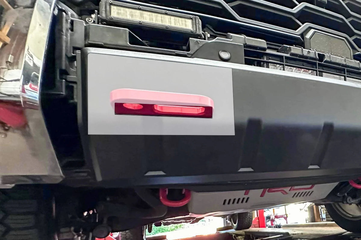 2022-Current Toyota Tundra Front Recovery Points Cutout Template ...