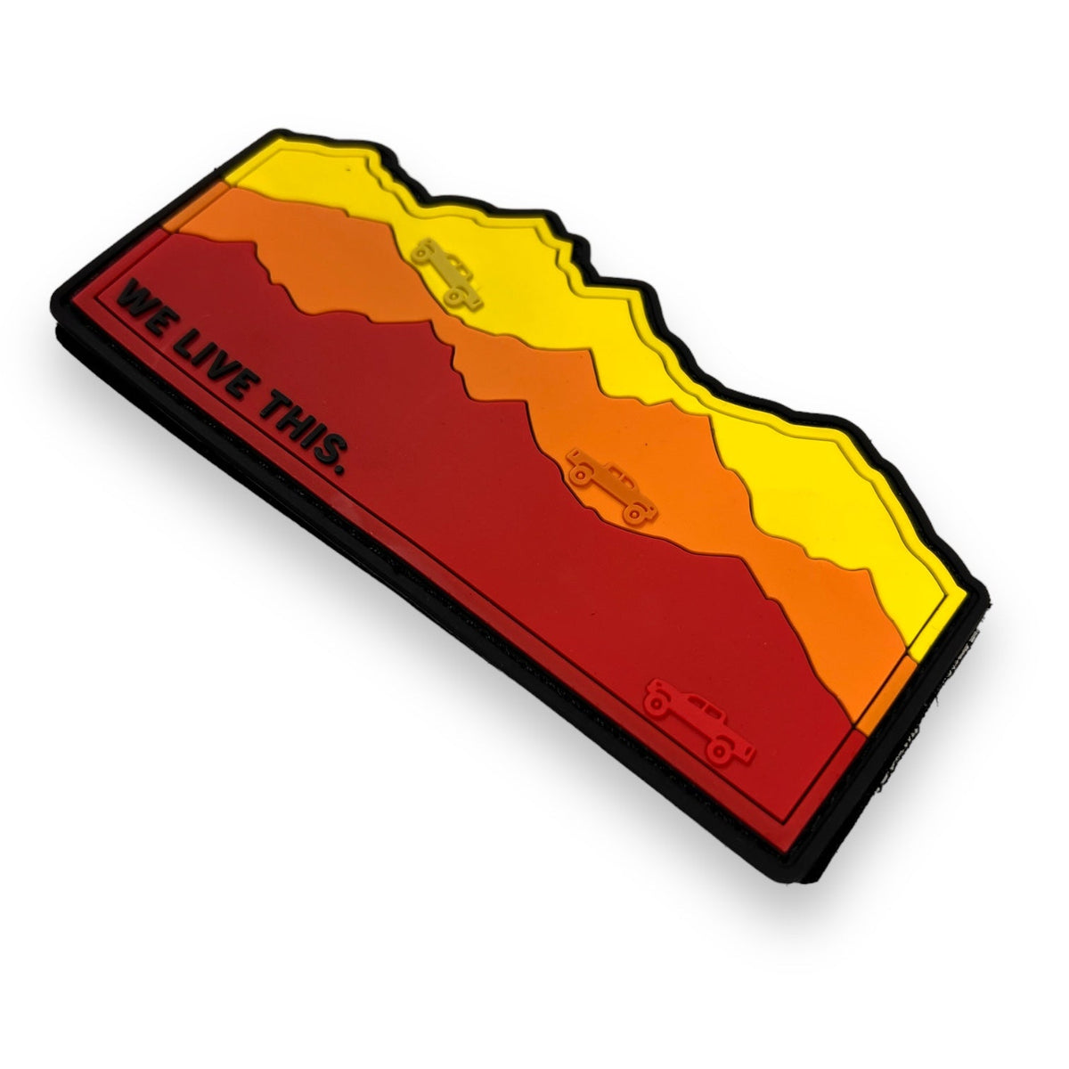 'We Live This' Patch – Overland Expedition Outfitters