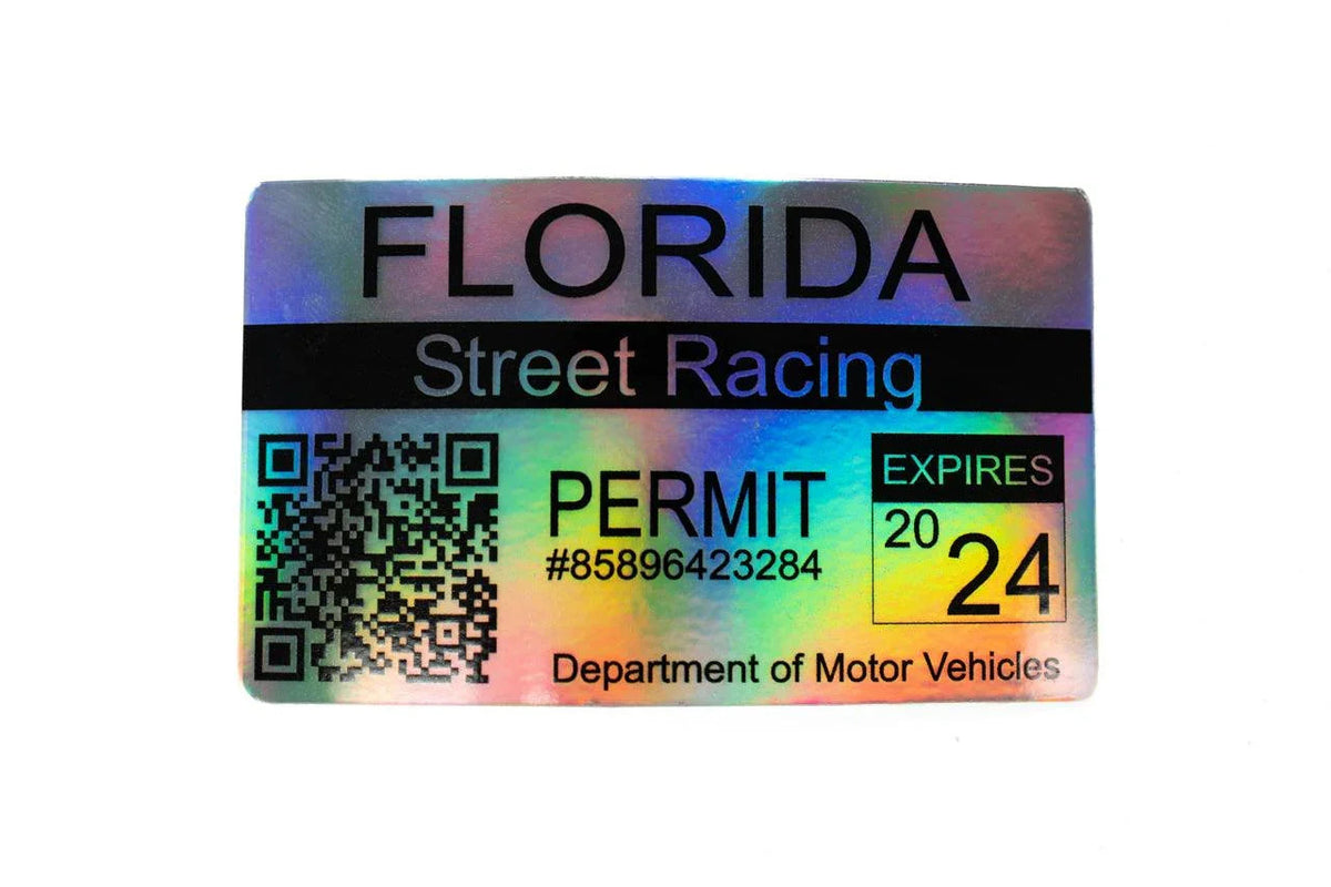 Street Racing Permit Sticker 3.5" - All States – Overland Expedition ...