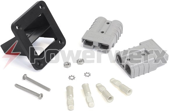 Powerwerx PanelPlateSBDual for Anderson SB50 Series Connectors ...